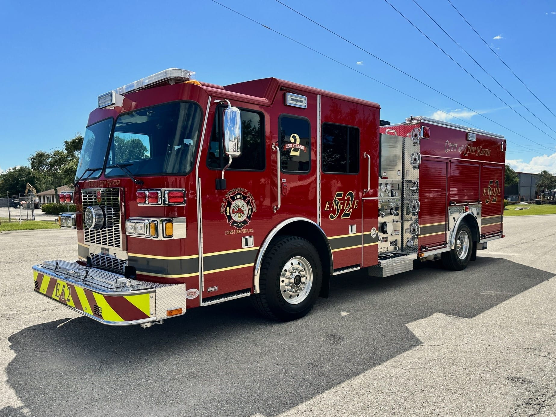 Custom Pumper - Lynn Haven Fire and Emergency Services, FL - Sutphen ...